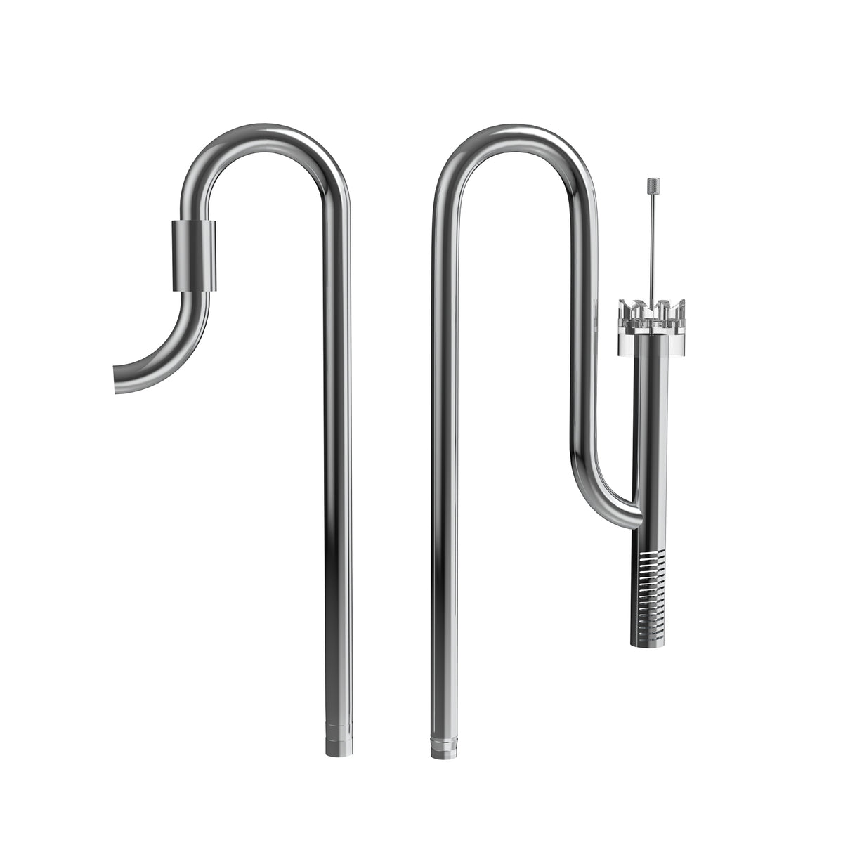 Stainless Steel Skimmer Pipes Inflow and Outflow – Fzone Studio